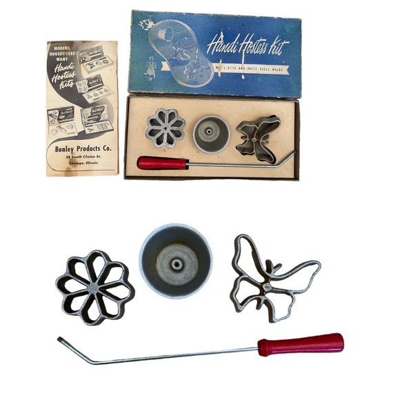 BONLEY | Kitchen | Vintage Bonley Handi Hostess Kit Waflette Patty ...
